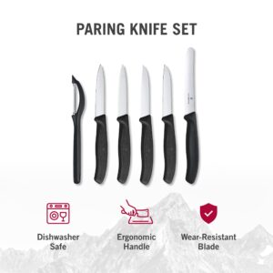 Swiss Classic Paring Knife Set, 6-Piece