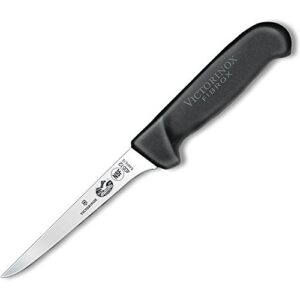 victorinox boning, 5" straight, narrow, flexible, black fibrox pro handle