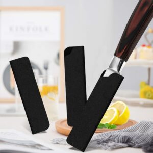 XYJ Universal Knife Edge Guards for 3.5'' Paring Fruit Knife 3 Pcs Set Kitchen Chef Sheath Knife Sleeve ABS Knife Cover Knife Blade Protectors