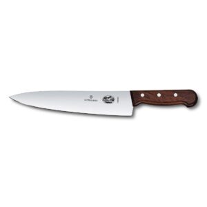 victorinox 10 inch rosewood chef's knife (47021)