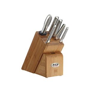 Global Takashi 7Piece knife Block Set,, ()