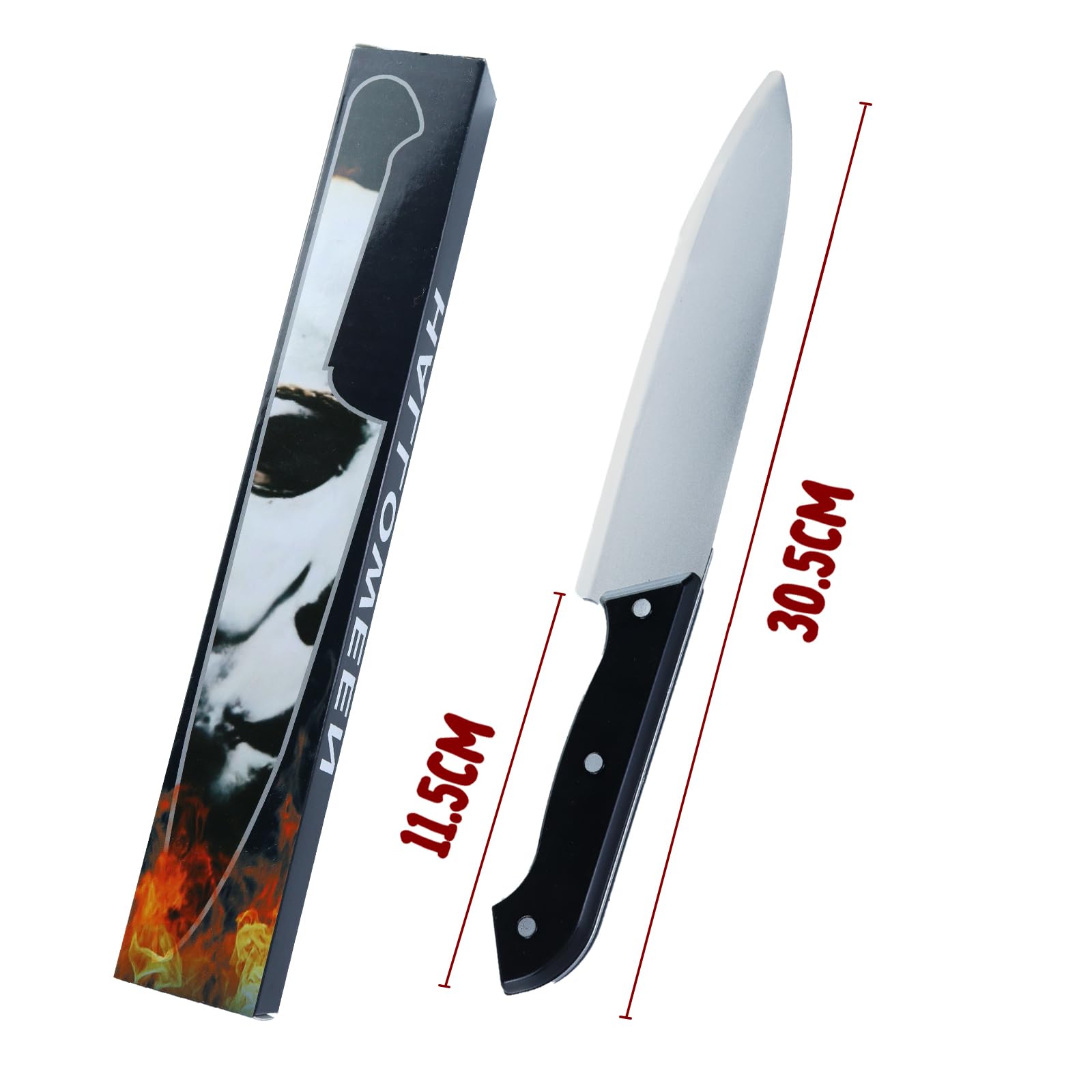 Michael Myers Knife 2 Pack Classic Knife For Halloween Horror Movie Cosplay Horror Props