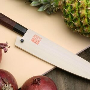 Yoshihiro Ice Hardened Stainless Steel Wa Gyuto Japanese Chef Knife (8.25'' (210mm))