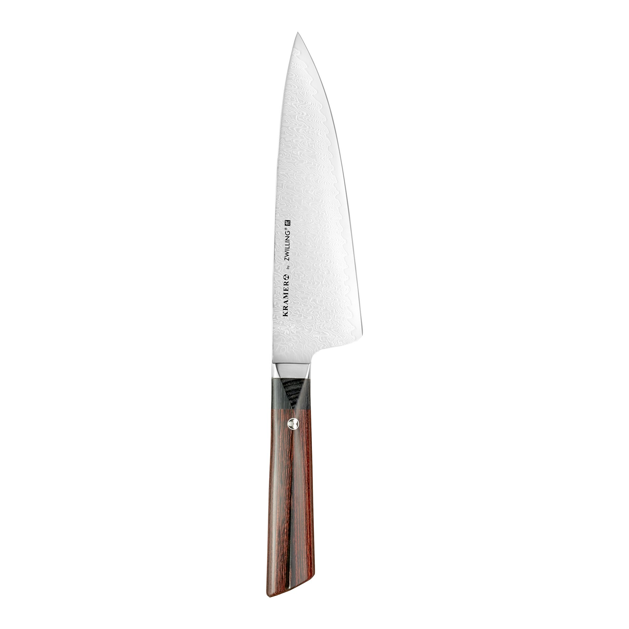 ZWILLING J.a. Henckels Kramer By Meiji 8" Chef's Knife, 0.6 Lb, Silver