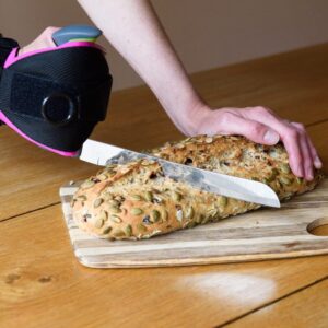 PETA Easi-Grip Contoured Handle Bread Knife