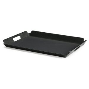 g.e.t. rst-1523-bk non-skid room service serving tray, 15.25" x 21.25", black