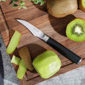 Babish High-Carbon 1.4116 German Steel Cutlery, Birds Beak Peeling, Paring, Tourne Kitchen Knife