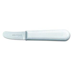 sani-safe s124 2" scallop knife with polypropylene handle