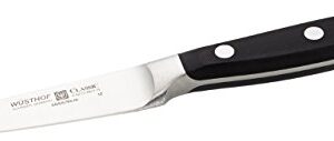 Wüsthof Paring knife, 3 1/2", Black