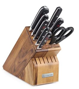 wÜsthof classic 9-piece knife block set