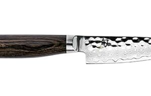 Shun Premier 4" Paring Knife w/Tsuchime Damascus Steel Blade