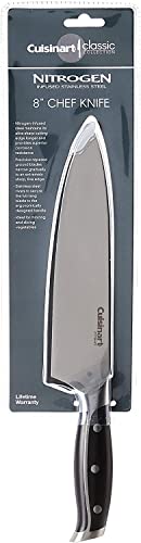 Cuisinart C77TRN-8CF Nitrogen Collection 8" Chef Knife, Stainless Steel