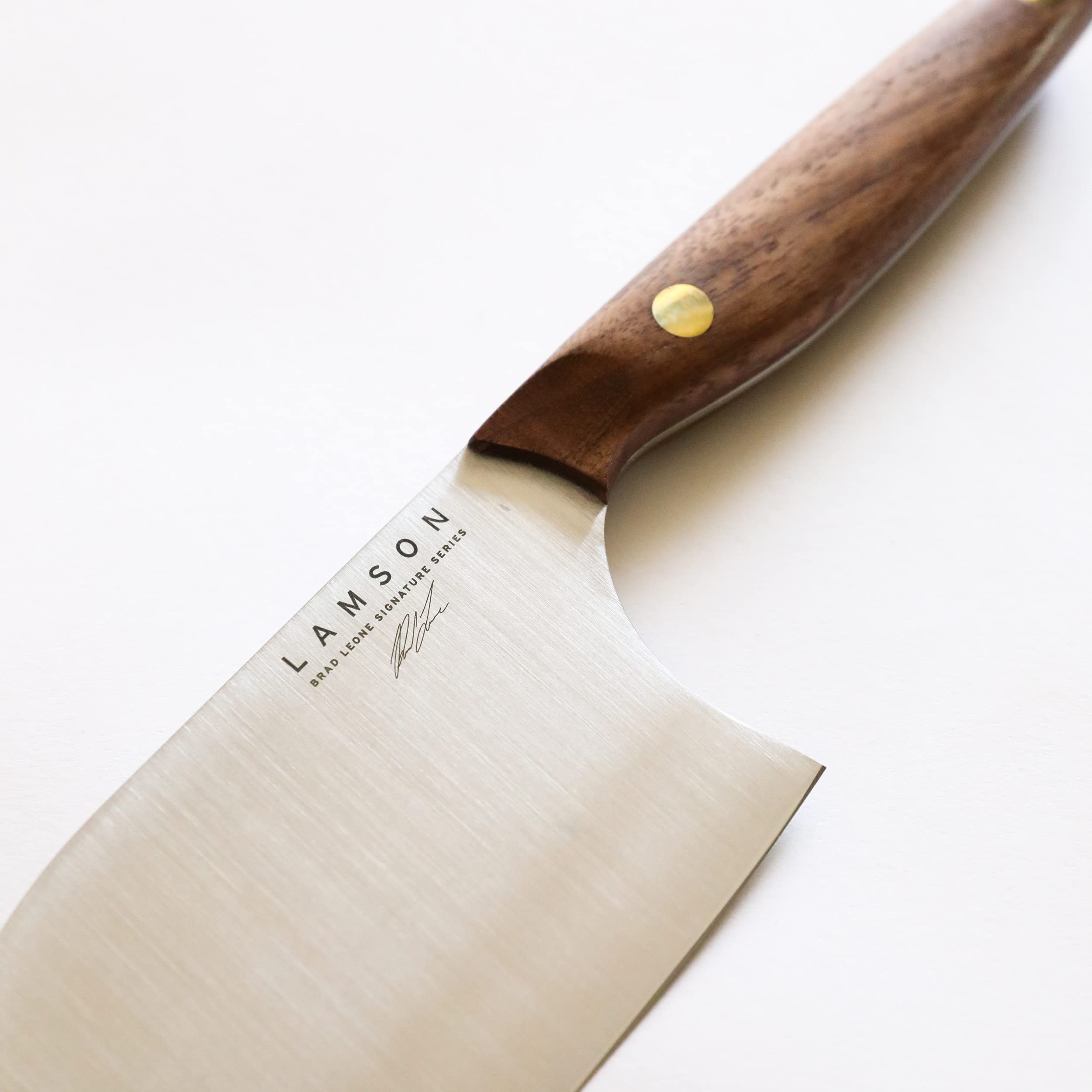 Lamson Brad Leone Signature “Little B” Chinese Santoku Cleaver (6")