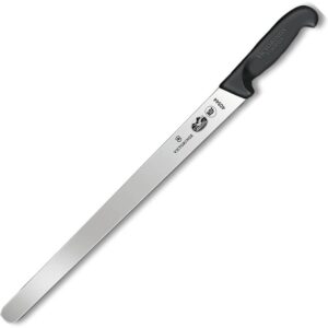 victorinox roast beef slicer, 14" blade, 1.25" at black fibrox pro handle