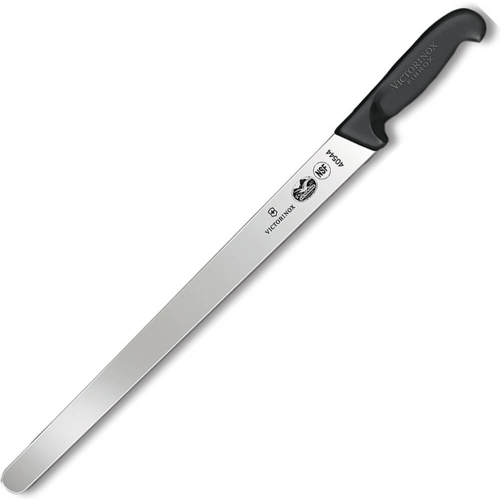 Victorinox Roast Beef Slicer, 14" Blade, 1.25" at Black Fibrox Pro Handle