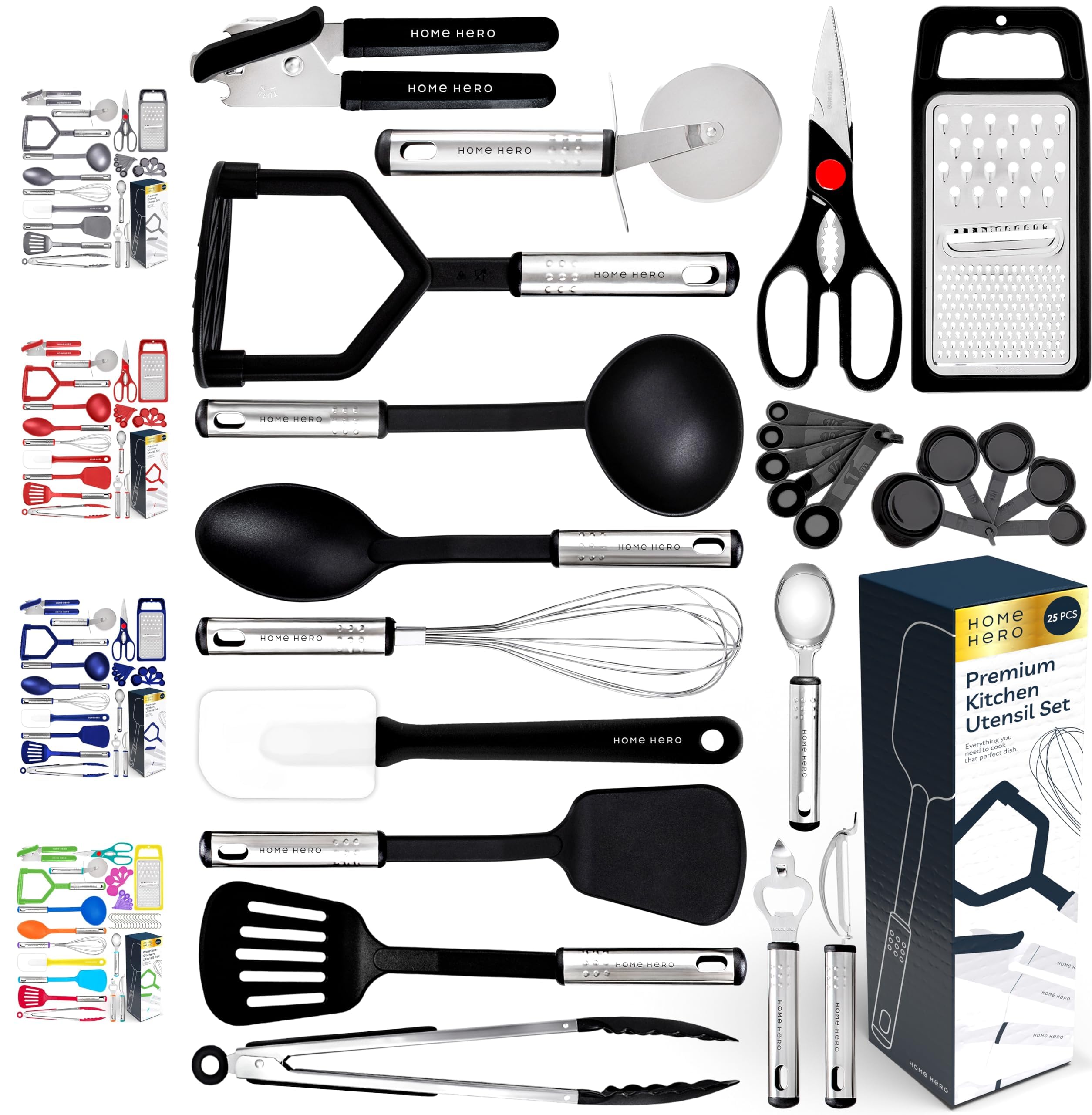 Home Hero 25 Pcs Utensils Set + 20 Pcs Knife Set