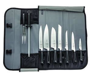 mercer culinary züm 10-piece forged knife set in case