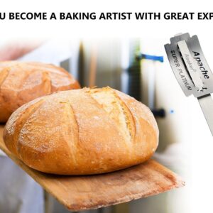 aeaker Hand Crafted Bread Lame with 5 Blades Included