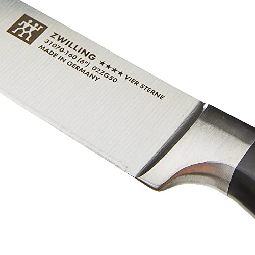 Zwilling Four Stars Slicing knife, Silver/Black