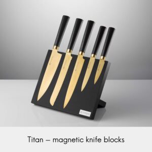 Viners 6-Piece Knife Block Giftbox | Titan Gold