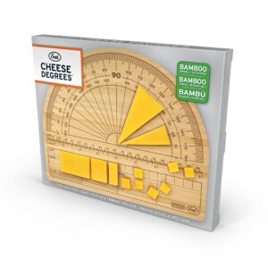 Genuine Fred CHEESE DEGREES Bamboo Cutting Board, medium -,5186692