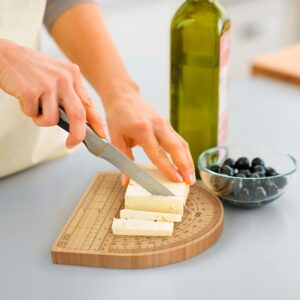 Genuine Fred CHEESE DEGREES Bamboo Cutting Board, medium -,5186692