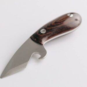 Middleton Made Knives Brew Shucker - Oyster Knife with Bottle Opener - Handmade Oyster Shucker - Oyster Shucking Knife - Made in the USA