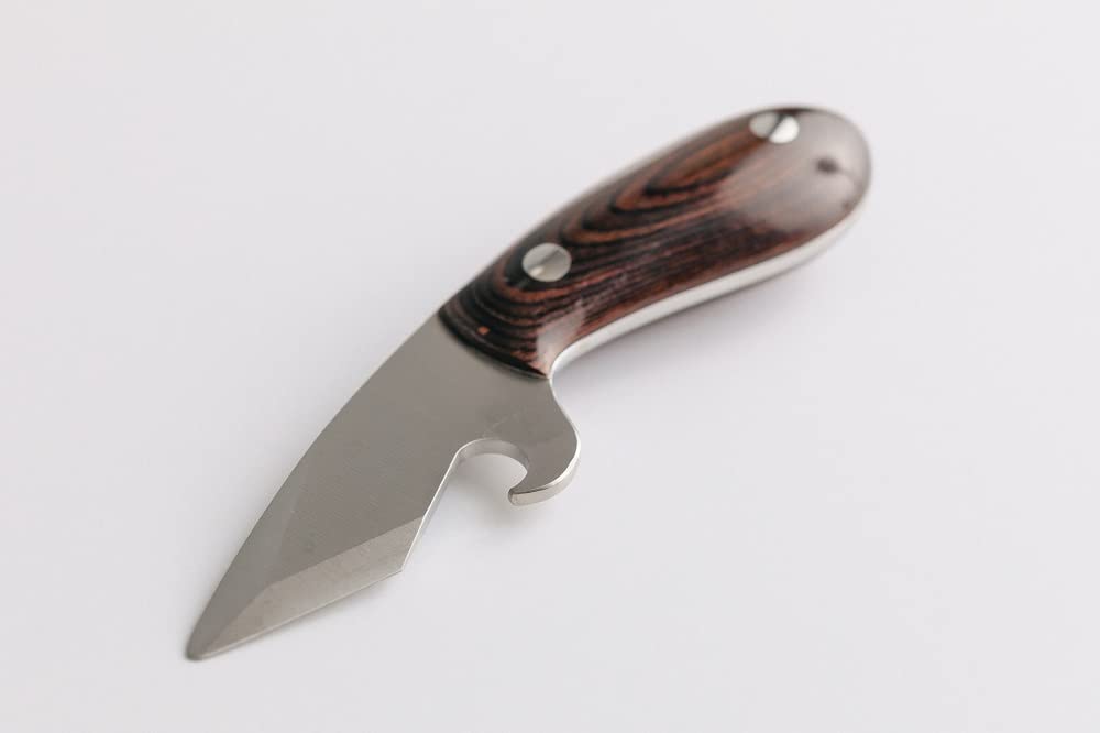 Middleton Made Knives Brew Shucker - Oyster Knife with Bottle Opener - Handmade Oyster Shucker - Oyster Shucking Knife - Made in the USA