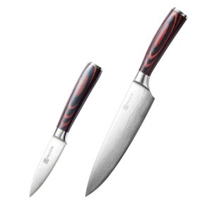 PAUDIN Paring Knife and Chef Knife