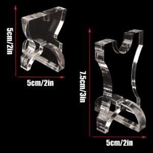 Knife Display Stand Acrylic Knife Holder Collector Knives Extendable blade holder Rustic Cabin Home Decor (1 Set)