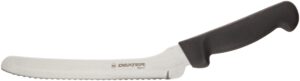 basics p94807b 8" international offset sandwich knife with black polypropylene handle