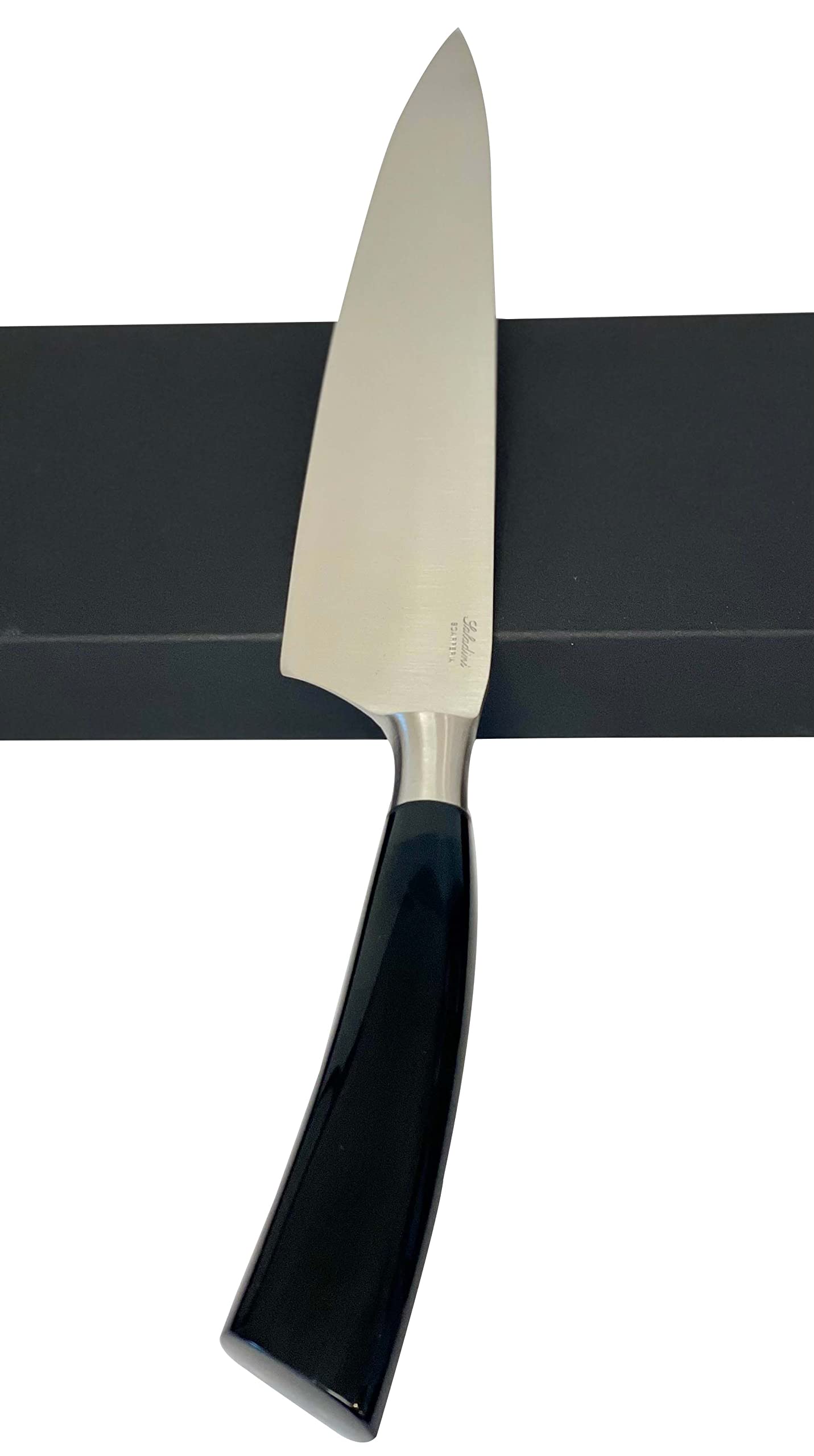 Coltelleria Saladini Stainless Steel Chef’s Knife with Buffalo Horn Handle, 8-Inch