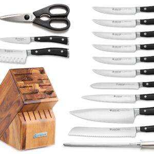 WÜSTHOF Classic IKON 15-Piece Knife Block Set