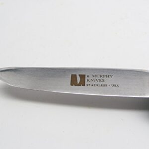 UJ Ramelson Co R Murphy New Haven Oyster Knife Shucker (Green Handle)