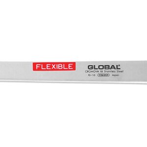 Global G-10 12-1/2-Inch Flexible Slicing Knife, 12.5", Stainless Steel