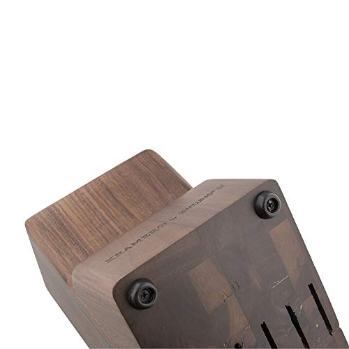 ZWILLING KRAMER 14-slot Walnut Knife Block