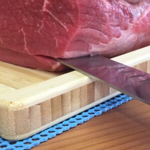 Professional Meat Cutting Knife - the Ultimate 100% Steel Slicing Knife - Slice Meat Like the Pros (14")