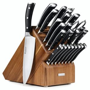 wusthof classic ikon 26 piece knife block set