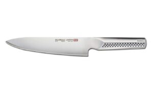 global ukon chef's knife with 20cm blade, cromova 18 stainless steel