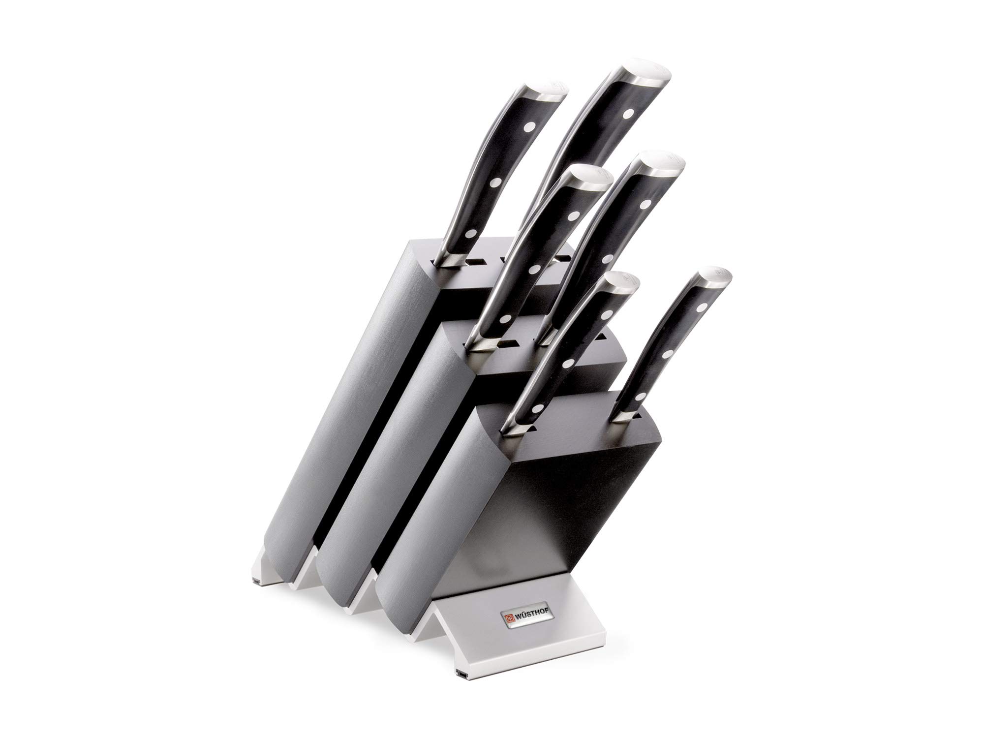 Wüsthof Classic Ikon Knife Block Set - 7 pcs - Black