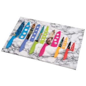 CHEF'S VISION Masterpiece Knife Set Bundle With Matching Masterpiece BladeKeeper Blade Covers