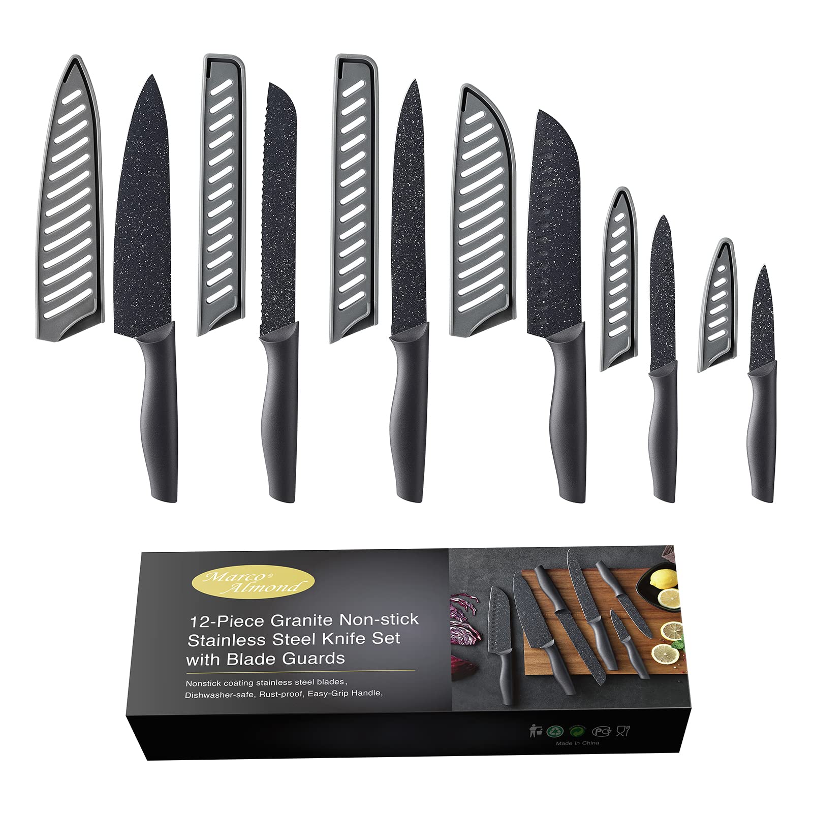 Marco Almond KYA39 Kitchen Knife Sets KYA60 Iced Tea Spoon