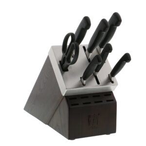 zwilling four star 8-pc self-sharpening block set