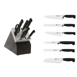 ZWILLING Four Star 8-pc Self-Sharpening Block Set