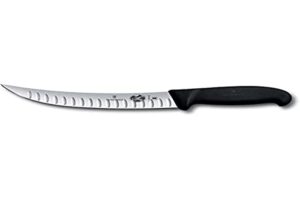 victorinox vic-5.7223.20 fibrox pro black breaking 8" granton blade