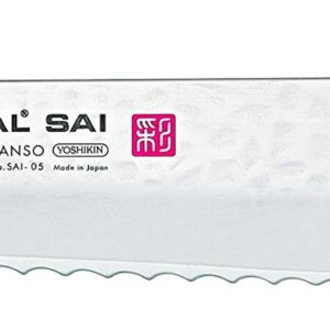 Global SAI-05, SAI Bread Knife, 9", Stainless Steel