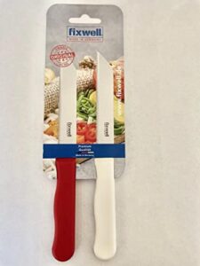 fixwell stainless steel knives (multicolor) pack of 2