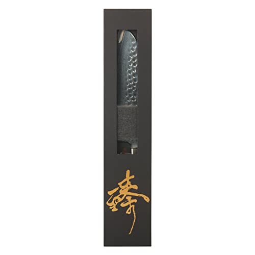 Zhen Hammered Surface Damascus Santoku, 11-3/4" Knife Blank 6-1/2" L x 5/64" T (165mm x 18.mm)