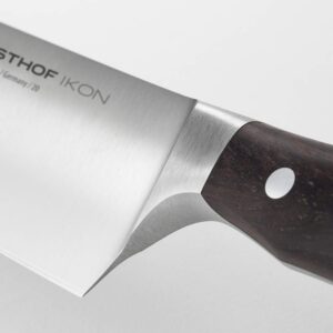 Wusthof IKON Cook's Knife, 8 Inch, Brown