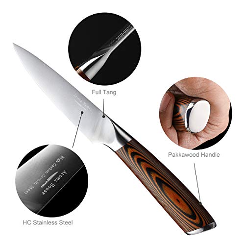 Aroma House Kitchen Pratical Gift, Gift Box Packed, 4" PARING KNIFE & 8" CHEF KNIFE